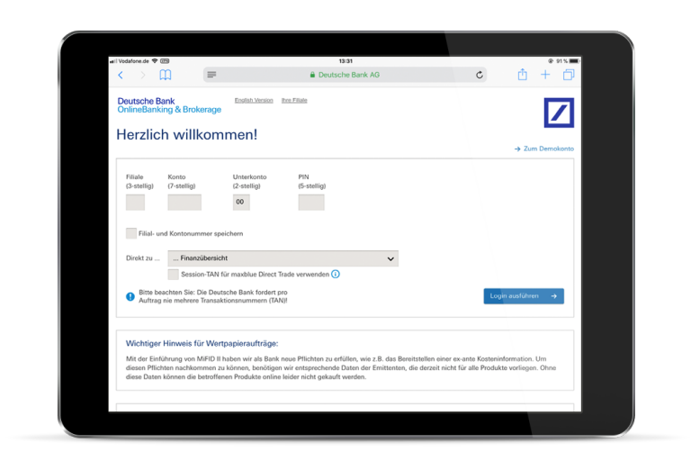 Deutsche Bank Mobile App | Deutsche Bank